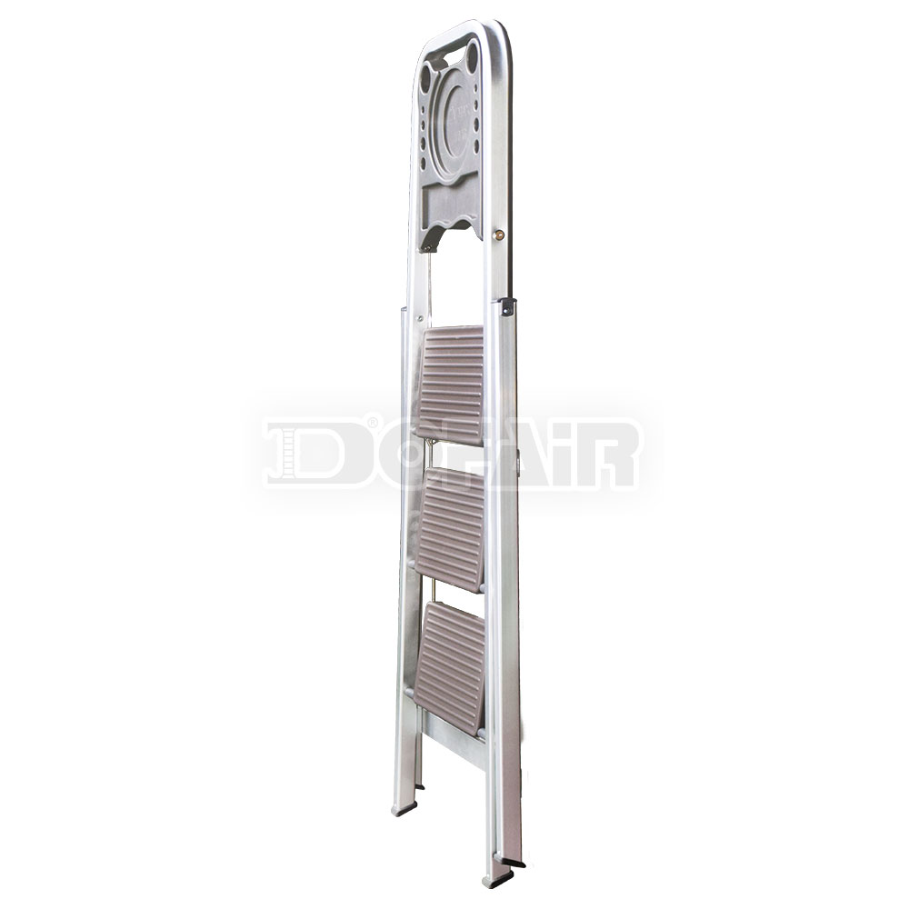 Alu. 3-Step Stool with Tool Tray(CY-LP360T) - Dofair Co. Ltd
