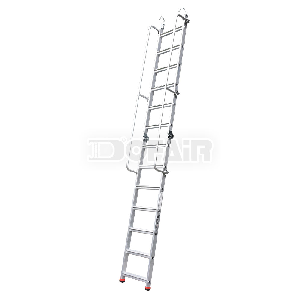 Customized Foldable Single Ladders with Handrail(DF-SL-004) - Dofair Co ...