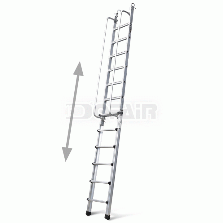 Telescopic Mobile Ladder(HANDRAIL – OPTIONAL)(DF2SL) - Dofair Co. Ltd