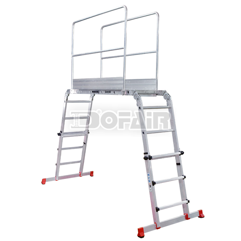 Telescopic Folding Platform Ladder(DF-AP) - Dofair Co. Ltd