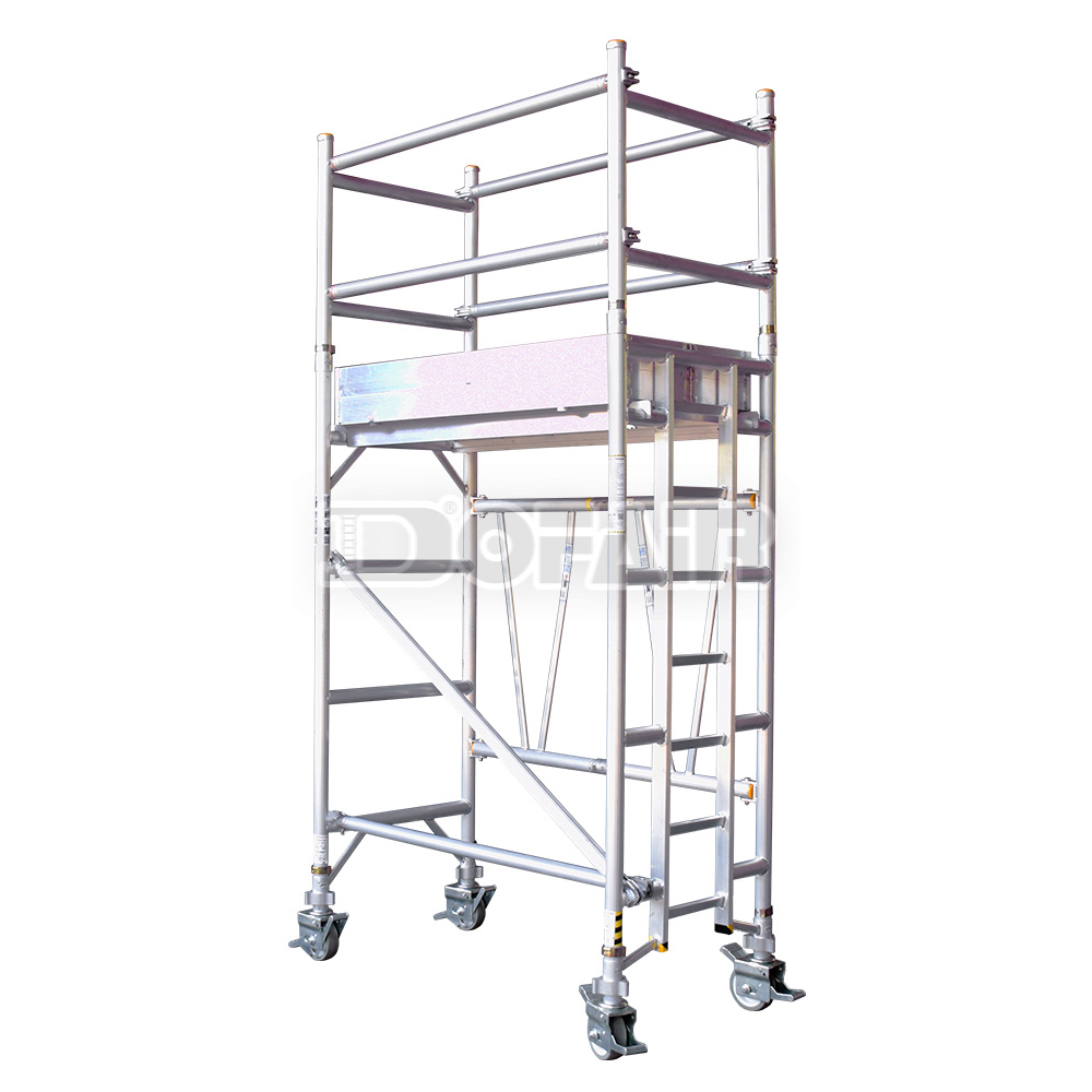 Aluminum foldable mobile tower(CY-075140) - Dofair Co. Ltd